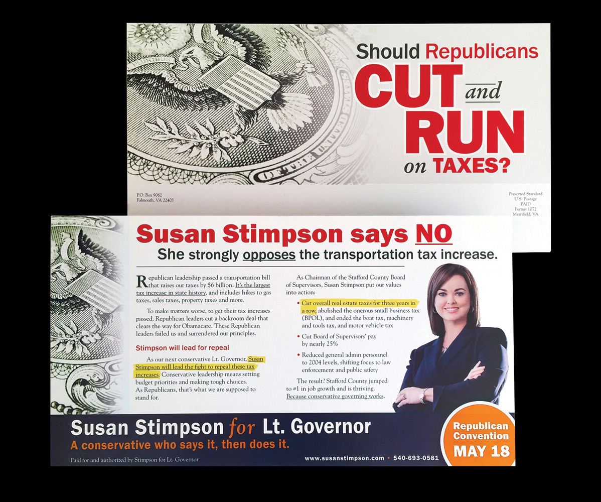 Political Direct Mail Samples - Orange Creative