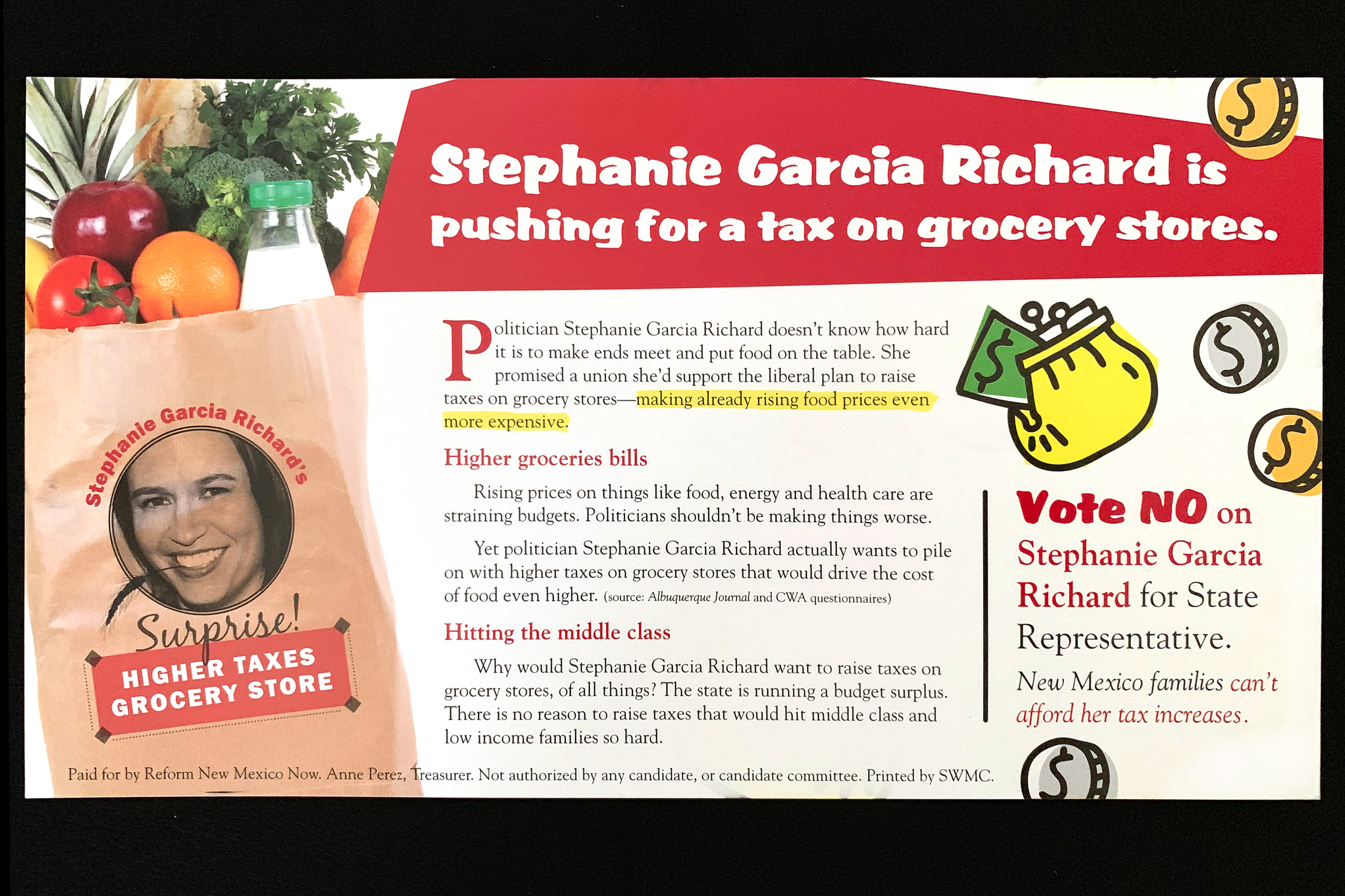 Political Direct Mail Samples - Orange Creative