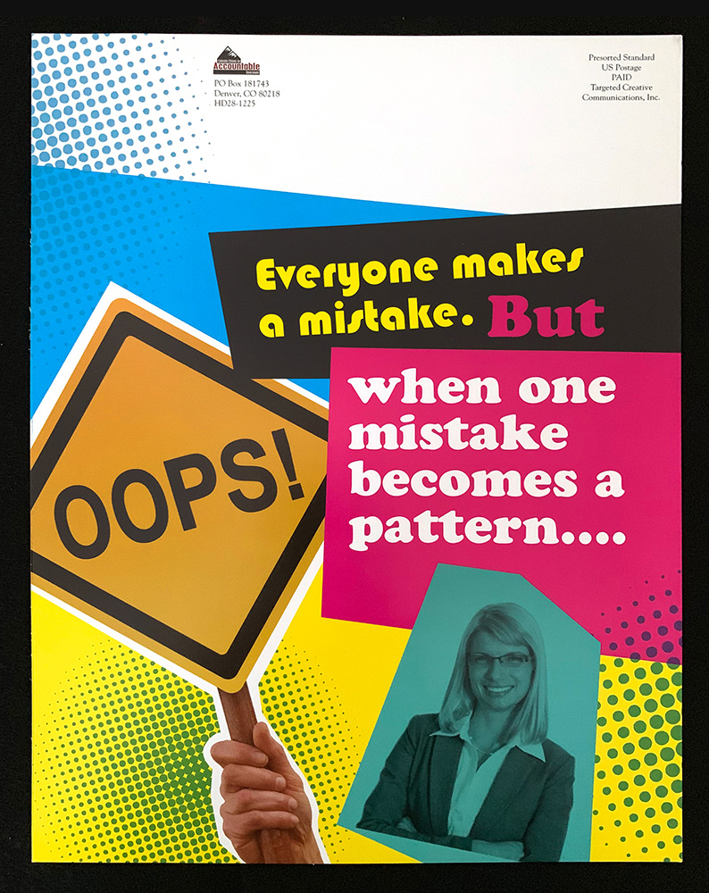 Accountable Government political direct mail - Orange Creative