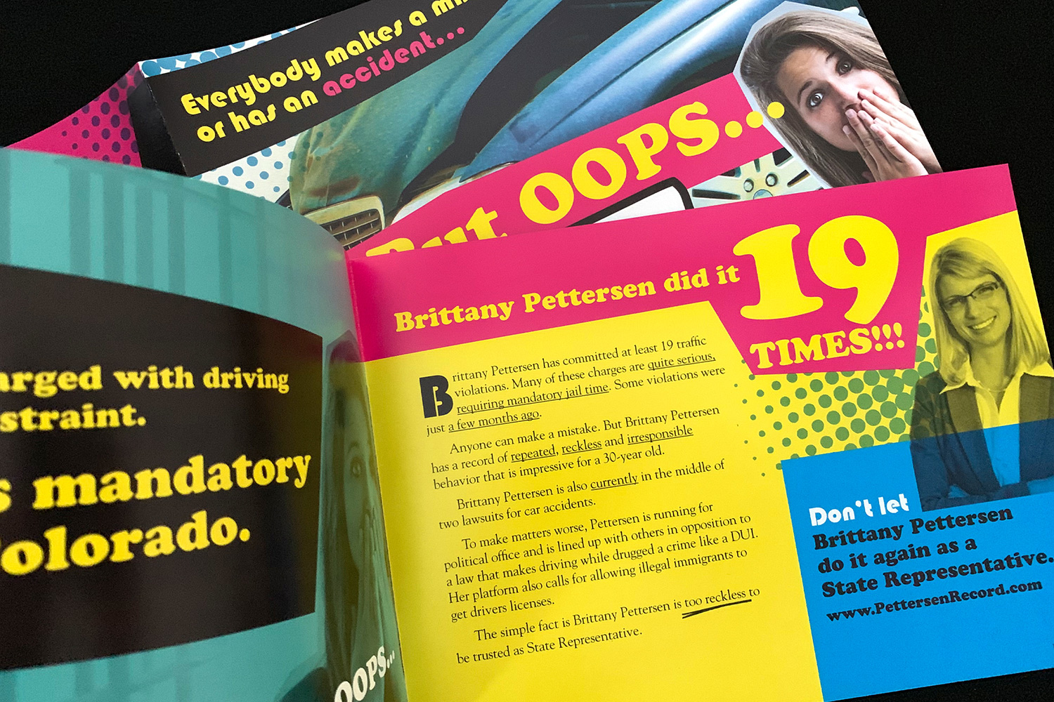 Accountable Government political direct mail - Orange Creative